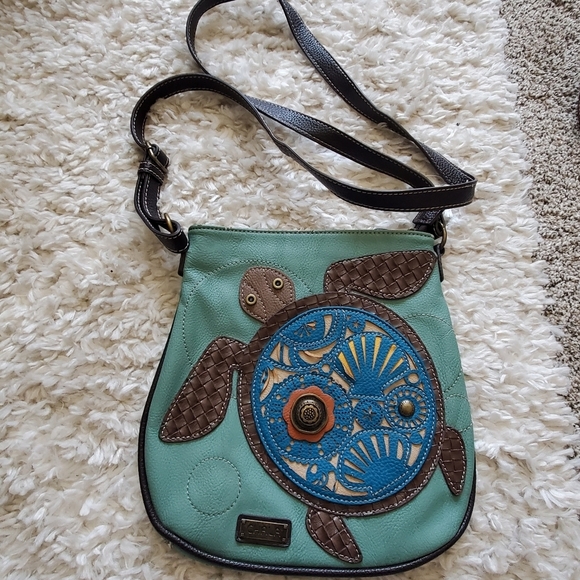 Chala | Bags | Chala Sea Turtle Purse Crossbody Teal | Poshmark